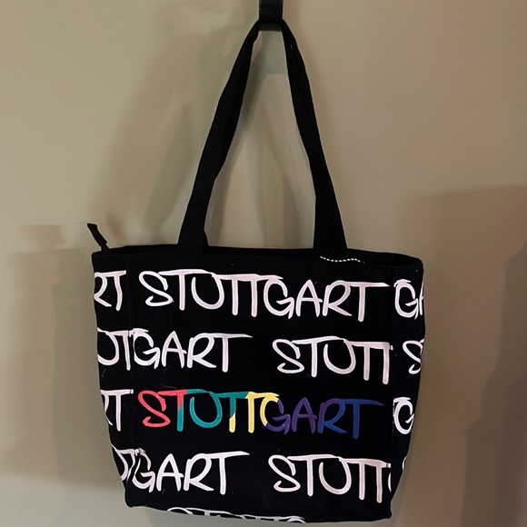 Robin Ruth | Bags | Robin Ruth Stuttgart Black Canvas Tote Travel Bag ...